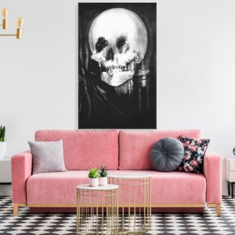 "All is Vanity" by C. Allan Gilbert Canvas Print | Zazzle