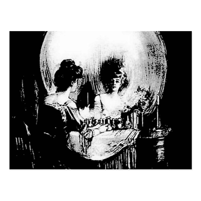 All Is Vanity Charles Allan Gilbert Postcard | Zazzle.com