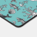 All Of The Sea Pattern Desk Mat | Zazzle