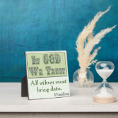 All Others Must Bring Data Plaque | Zazzle