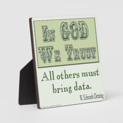 All Others Must Bring Data Plaque | Zazzle