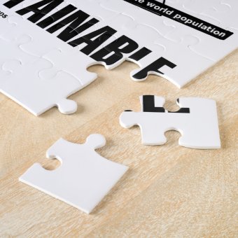 All Ponzi Schemes Are Unsustainable (Econ Humor) Jigsaw Puzzle | Zazzle
