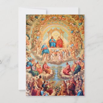 All Saint's Day Party Celebration Catholic Invitation | Zazzle