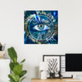 All seeing Eye Poster | Zazzle