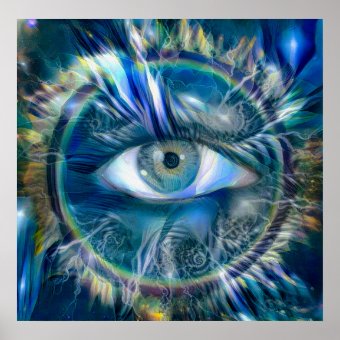 All seeing Eye Poster | Zazzle