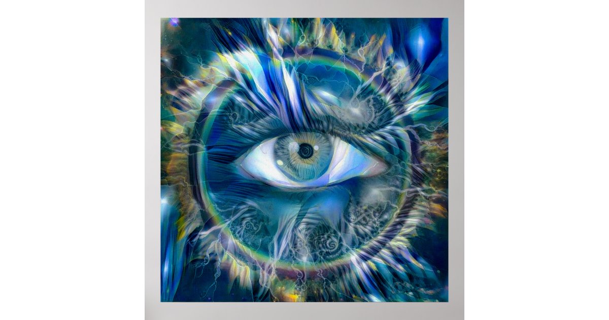 All seeing Eye Poster | Zazzle