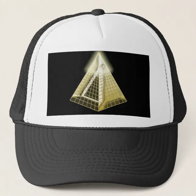 All Seeing Eye Pyramid Hat | Zazzle