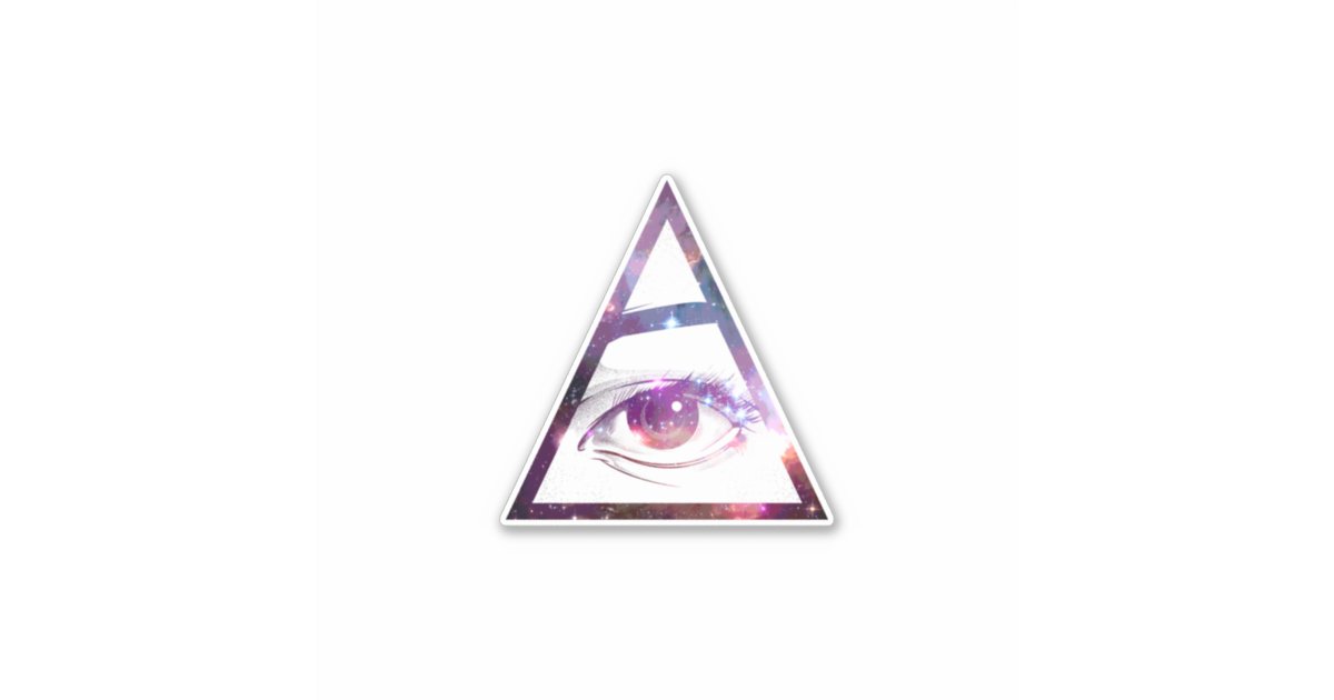 All Seeing Eye Sticker | Zazzle