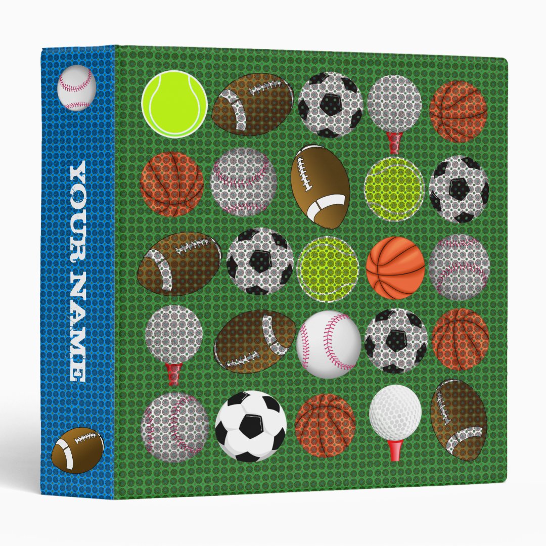 All Sport Athlete Binder 1 | Zazzle