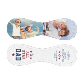 ALL STAR DAD Happy Fathers Day 2 Photos Baseball | Zazzle