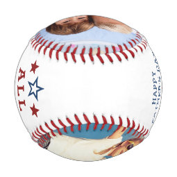 ALL STAR DAD Happy Fathers Day 2 Photos Baseball | Zazzle