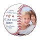 ALL STAR DAD Happy Fathers Day 2 Photos Baseball | Zazzle