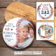 ALL STAR DAD Happy Fathers Day 2 Photos Baseball | Zazzle