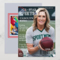 All-Star Sports Mom Magazine Cover Card | Zazzle