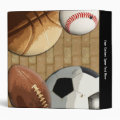 All-Star Sports Theme Binder | Zazzle