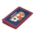 All Star Sports Trifold Wallet | Zazzle