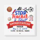 All Star Teacher Appreciation Week School Name Magnet | Zazzle