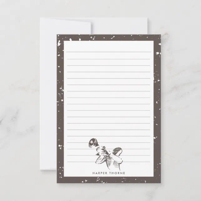 All That Jazz | Jazz Themed Stationary Note Card | Zazzle