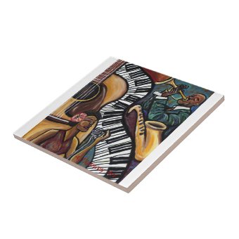 All That Jazz Tile | Zazzle
