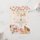 All Things Fall Harvest Party Festival Pumpkin Invitation | Zazzle
