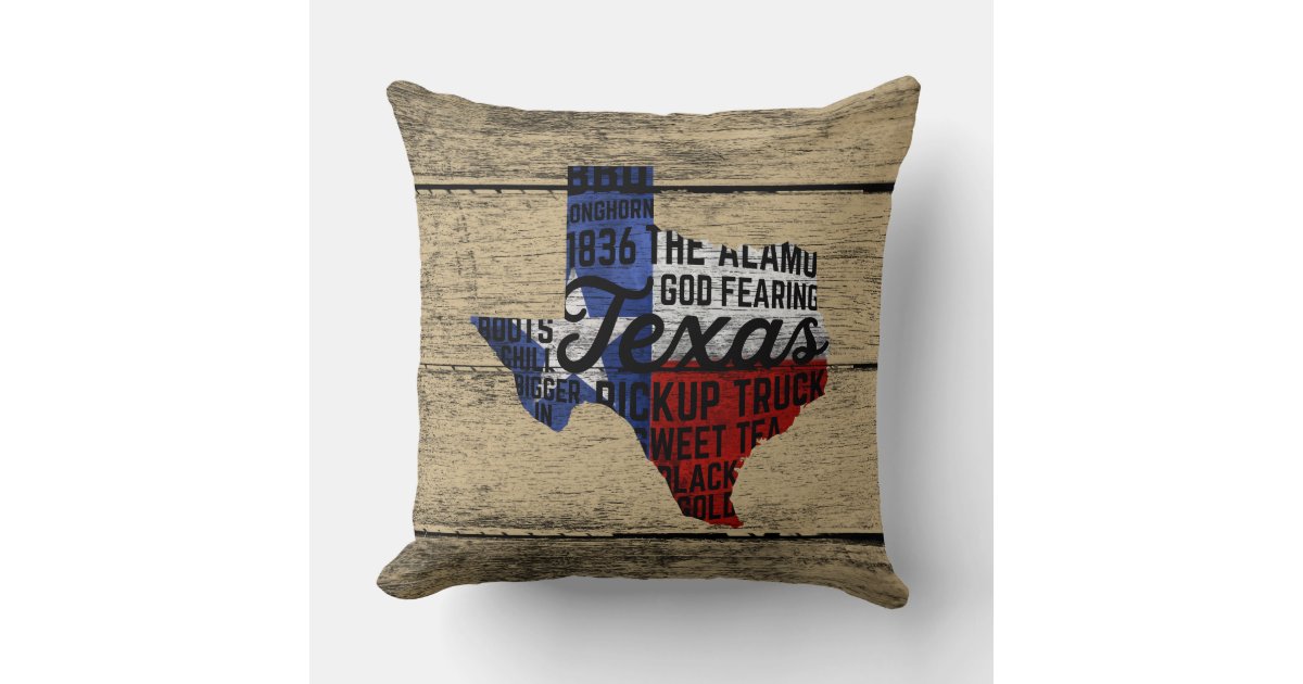 All Things Texas Pillow | Zazzle