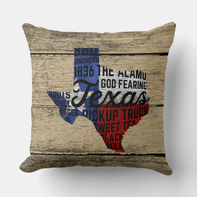 All Things Texas Pillow | Zazzle