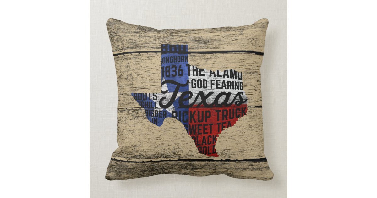 All Things Texas Pillow | Zazzle.com