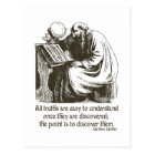 Galileo Figaro BW Postcard | Zazzle.com