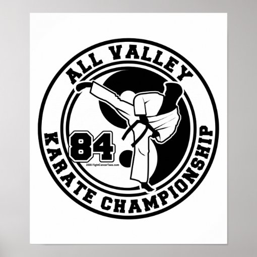 All Valley Karate Championship Poster | Zazzle