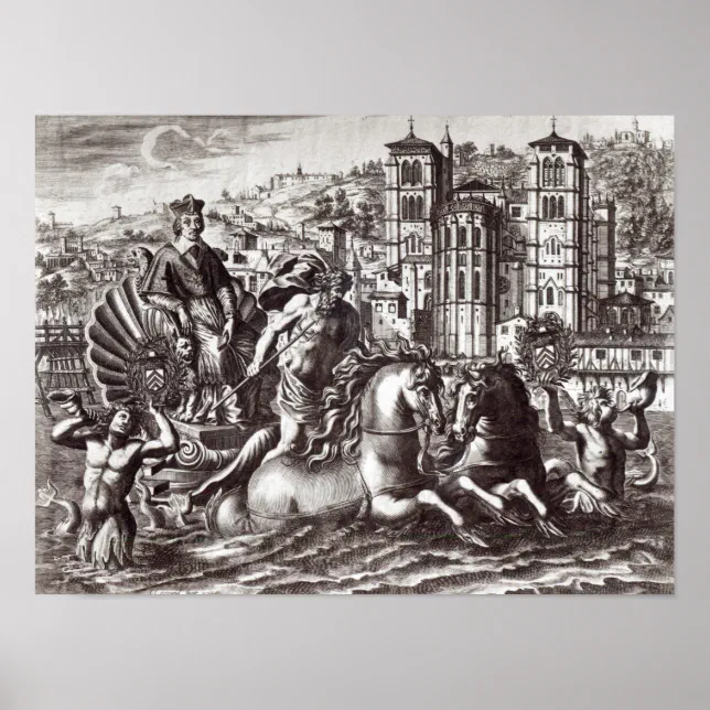 Allegory celebrating poster | Zazzle