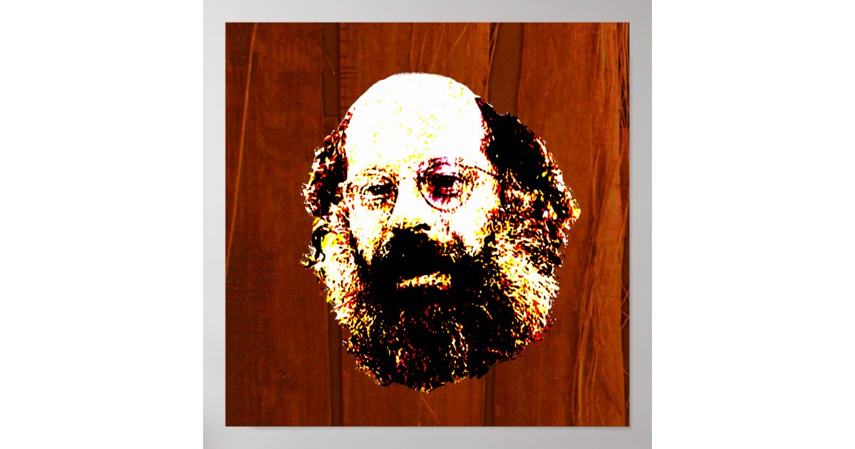 Allen Ginsberg Poster | Zazzle