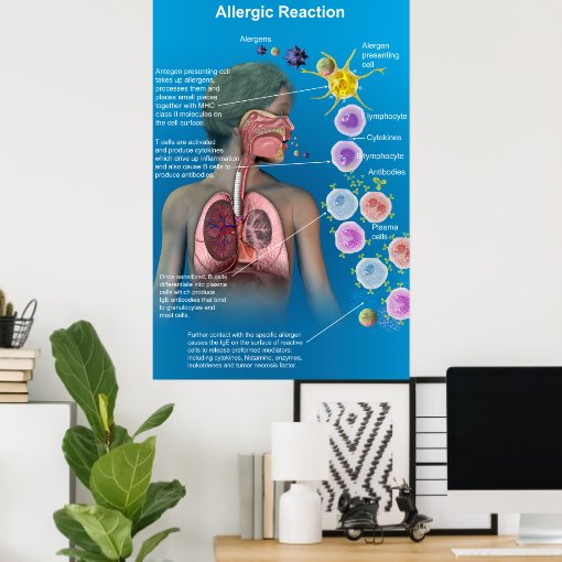 Allergic Reaction poster | Zazzle