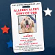 Allergy Alert Service Dog Photo ID Badge | Zazzle