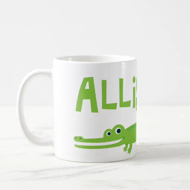 Alligator Coffee Mug | Zazzle