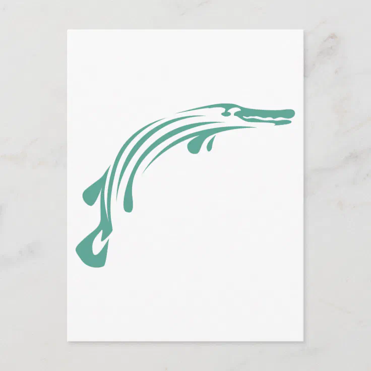 Alligator Gar Fish Postcard | Zazzle
