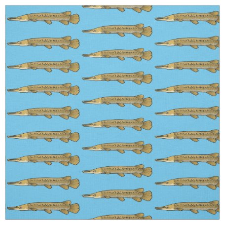 Cute Cartoon Fish Fabric | Zazzle