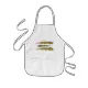 Alligator garfish cartoon illustration kids' apron | Zazzle