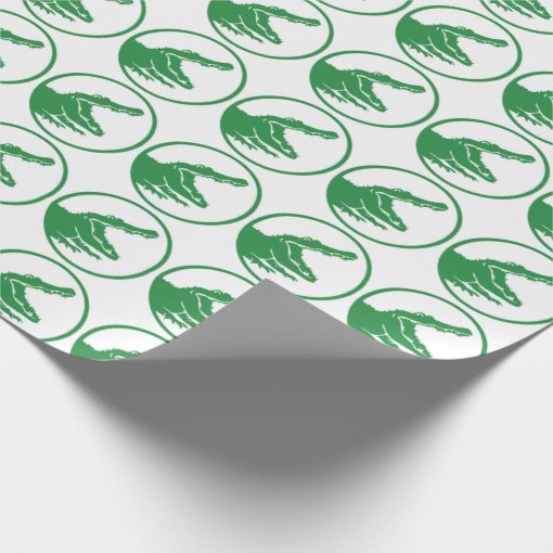 Alligator gift wrap | Zazzle