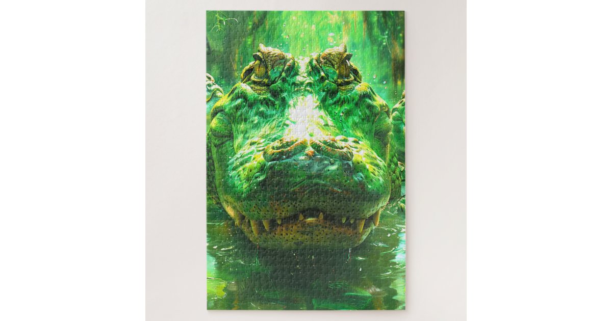 Alligator Jigsaw Puzzle | Zazzle