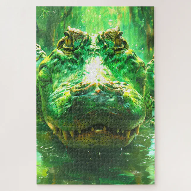 Alligator Jigsaw Puzzle | Zazzle