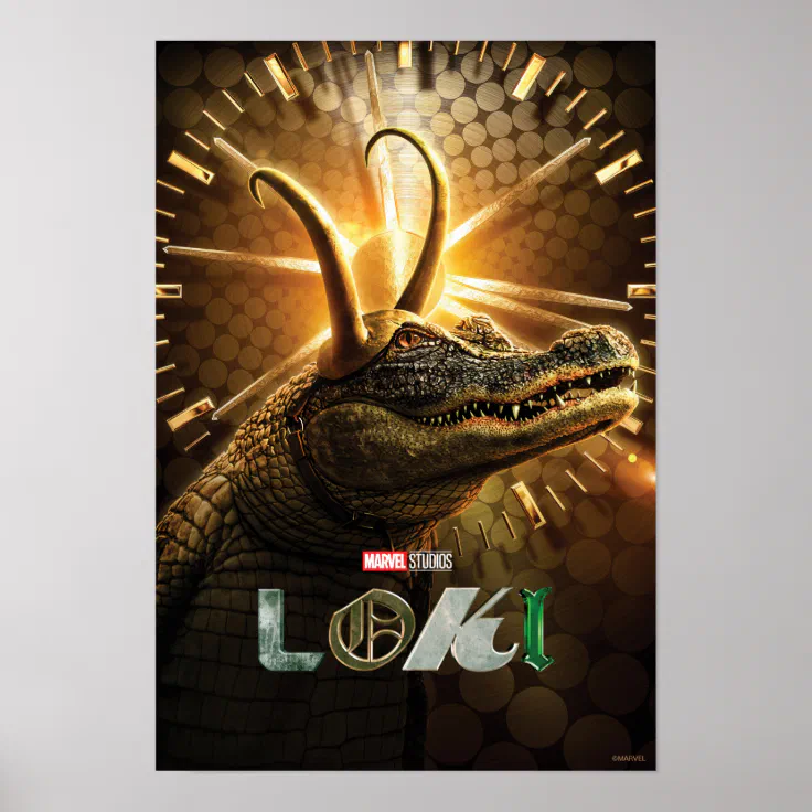 Alligator Loki TVA Poster | Zazzle