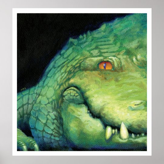 Alligator Poster | Zazzle.com