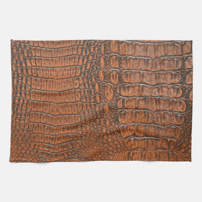 ALLIGATOR SKIN TOWEL | Zazzle