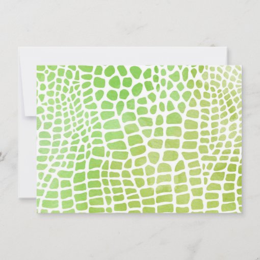 Alligator Thank You Note Cards | Zazzle