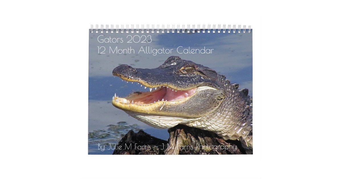 Alligator Wall Calendar | Zazzle