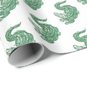 alligator wrapping paper | Zazzle