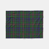 Allison Clan Tartan Plaid Fleece Blanket | Zazzle
