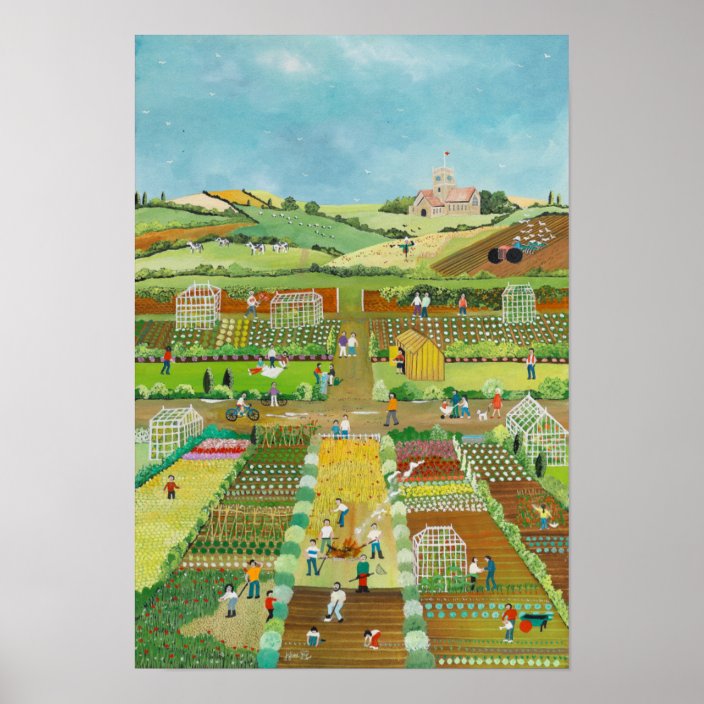 Allotments Poster | Zazzle.com