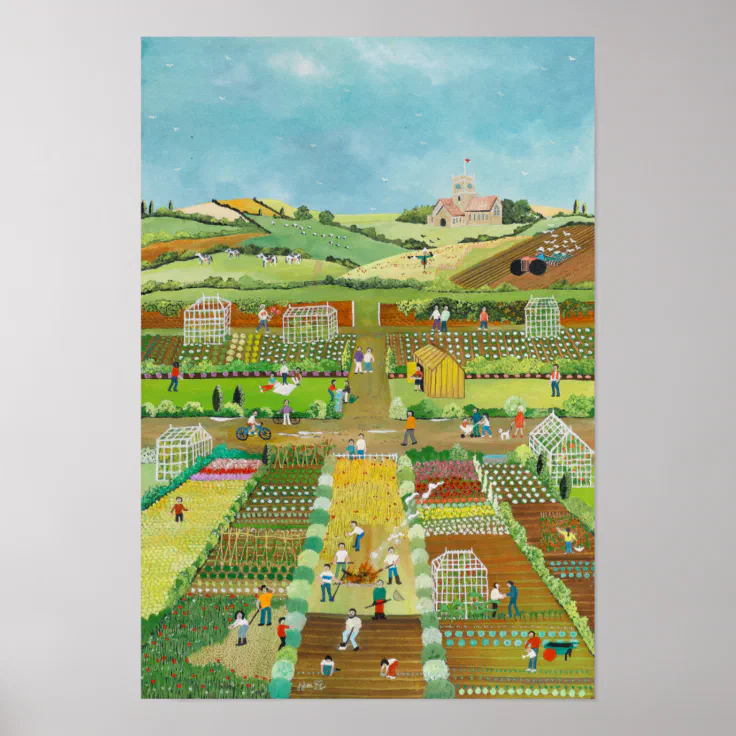 Allotments Poster | Zazzle