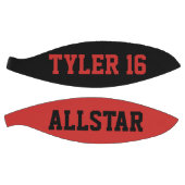 Allstar Red and Black Basketball | Zazzle